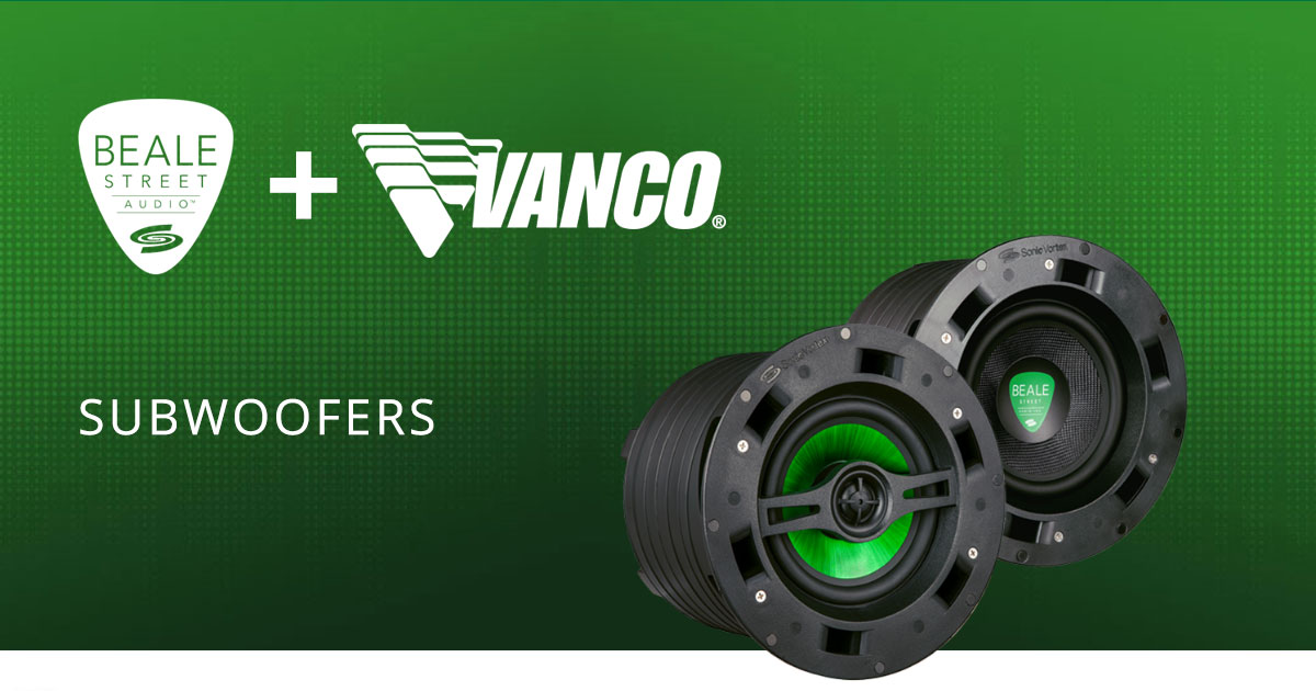 Subwoofers Archives - Vanco International