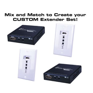 Vanco International | Evolution Custom HDMI PoE Extender Cat5e/Cat6 Cable